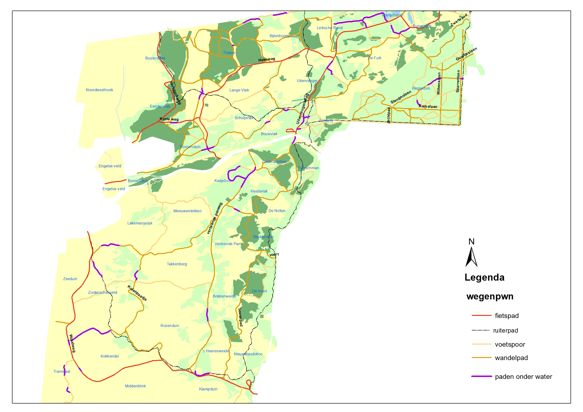 Water in de duinen | PWN